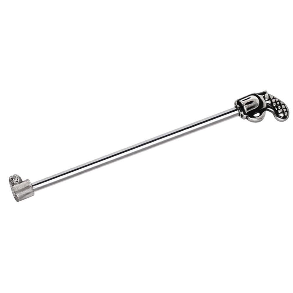 Pistol Industrial Barbell - 1 Piece - Rebel Bod
