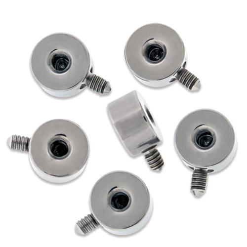 4mm Titanium Threaded Disc - 1 Piece - Rebel Bod