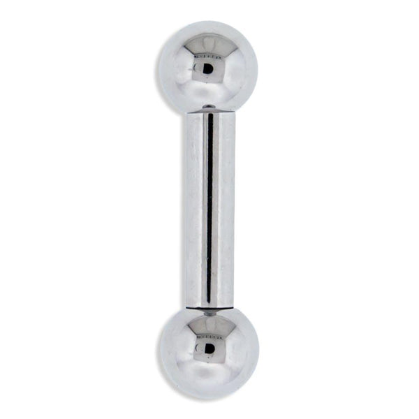 8G Internally Threaded Straight Barbell - 1 Piece - Rebel Bod