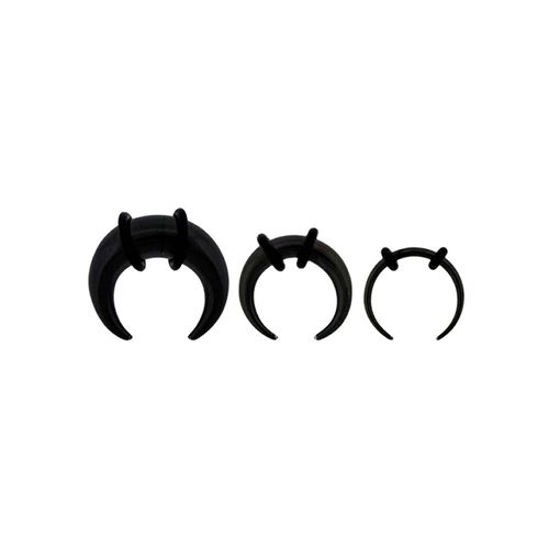 Black Steel Pincher Septum Pincher - 1 Piece #SPLT#1 - Rebel Bod