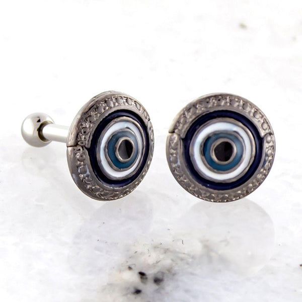 Evil Eye Ear Barbell - 1 Piece - Rebel Bod