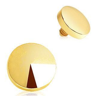 Gold Disc Dermal Top - Rebel Bod
